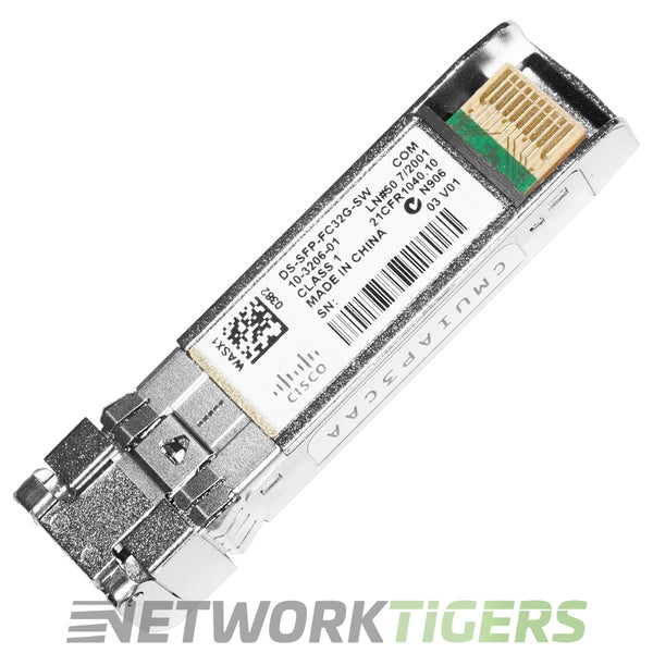 DS-SFP-FC32G-SW | Cisco Transceiver | Fibre Channel 32 Gigabit – NetworkTigers