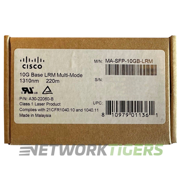 MA-SFP-10GB-LRM | Cisco SFP+ | BASE-LRM 10 Gigabit - new – NetworkTigers