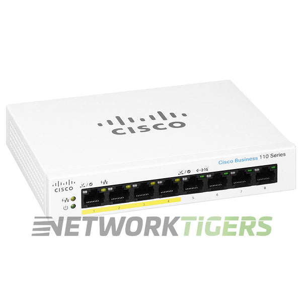 CBS110-8PP-D-NA | Cisco Switch | Business 110 Series – NetworkTigers