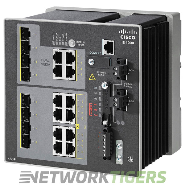 IE-4000-4S8P4G-E | Cisco Switch | Industrial Ethernet 4000 Series - new ...