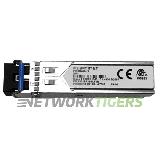 FN-TRAN-LX | Fortinet SFP | 1 Gigabit BASE-LX - NetworkTigers