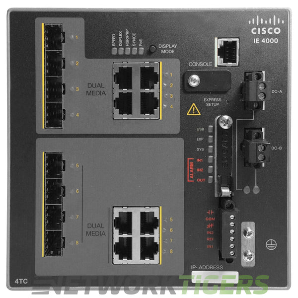 IE-4000-4TC4G-E | Cisco Switch | Industrial Ethernet 4000 Series - new ...