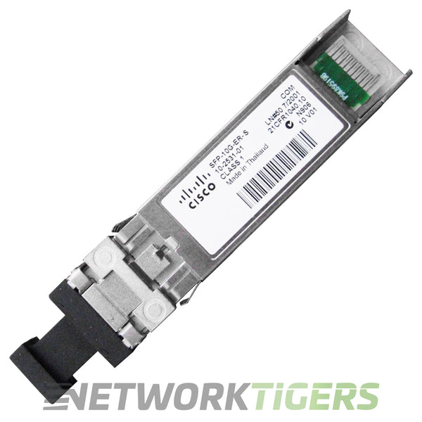 SFP-10G-ER-S | Cisco SFP+ | BASE-ER 10 Gigabit - NetworkTigers
