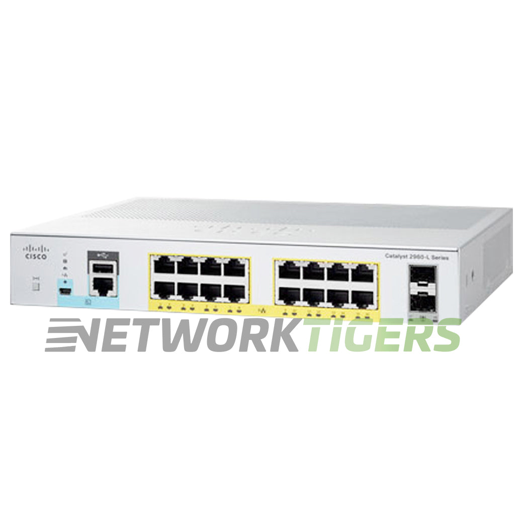 Cisco Catalyst 2960L-24PS-LL Network Switch, 24 Gigabit, 55% OFF
